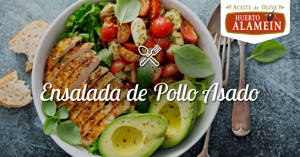 Ensalada de Pollo Asado - Huerto Alamein