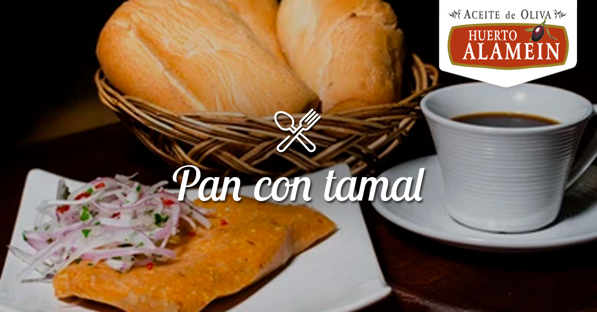Pan con tamal - Huerto Alamein