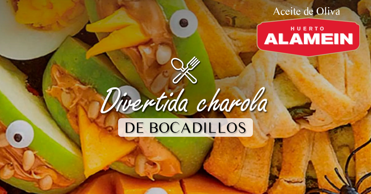 Divertida charola de bocadillos - Huerto Alamein