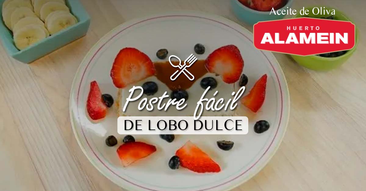 Postre fácil de Lobo dulce - Huerto Alamein